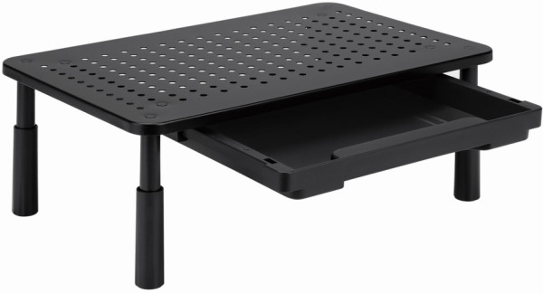 MS-TABLE-D-01 Gembird Podesivo postolje sa fiokom ya monitor 370x235x140mm