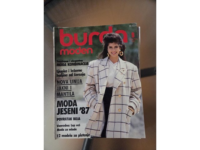 Burda - Septembar 1987.