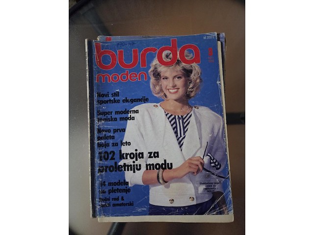 Burda - Mart 1986.