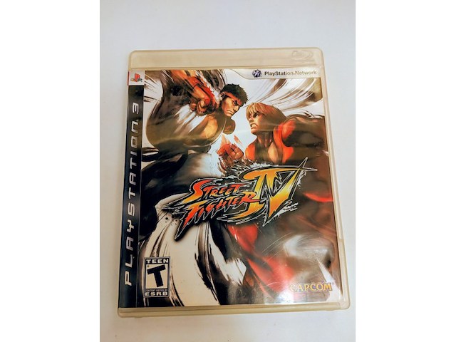 Street Fighter IV Sony Playstation 3
