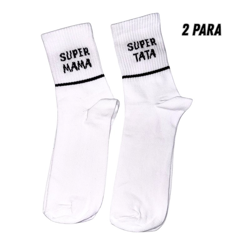 Super mama i super tata (dva para) + bedževi