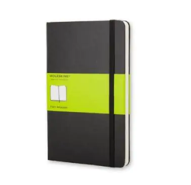 Rokovnik Moleskine black mek povez dots PKT