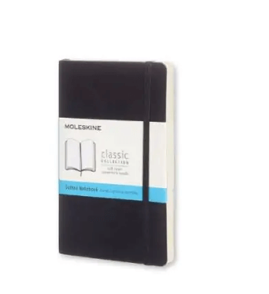 Rokovnik Moleskine black mek povez tačkice PKT