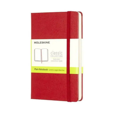 Rokovnik Moleskine red F2 tvrd povez čist list PKT