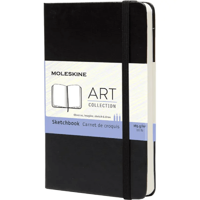 Sketchbook Moleskine Art crni pocket
