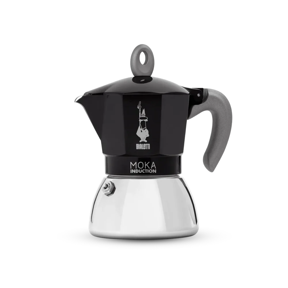 BIALETTI MOKA INDUCTION NERA 4 CUP – MOKA POT LONČE