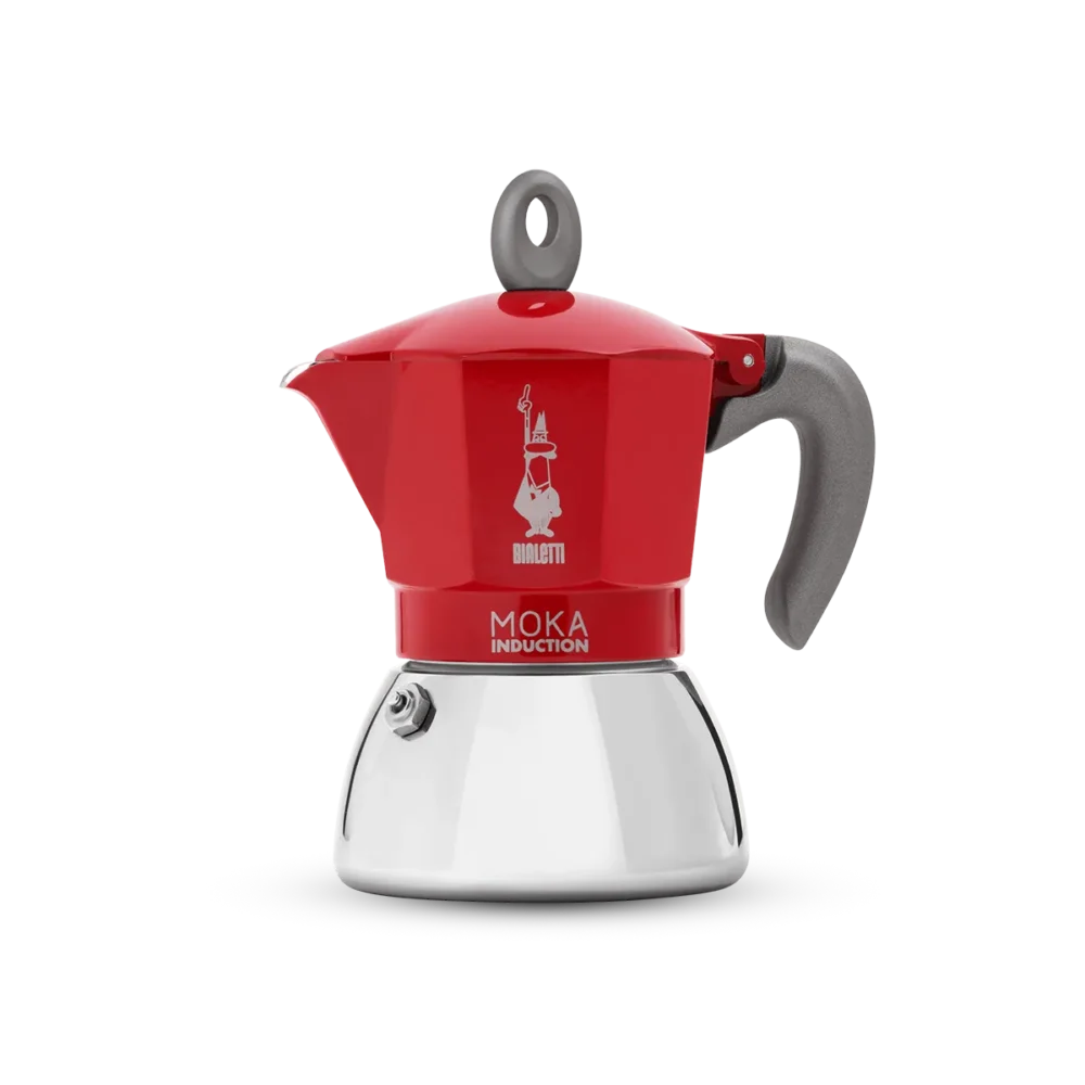 BIALETTI MOKA INDUCTION ROSSA 4 CUP – MOKA POT LONČE