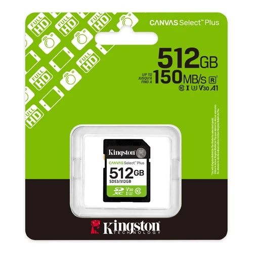 Micro SD Card 512GB Kingston SDS3/512GB class 10