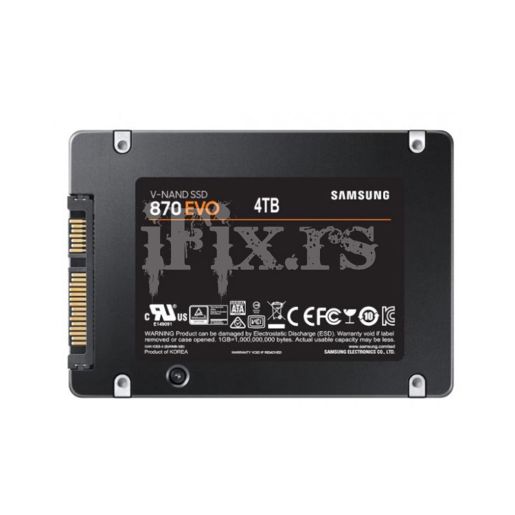 SSD 2,5″ 4TB SATA Samsung 870 EVO 560/530MBs, MZ-77E4T0B/EU