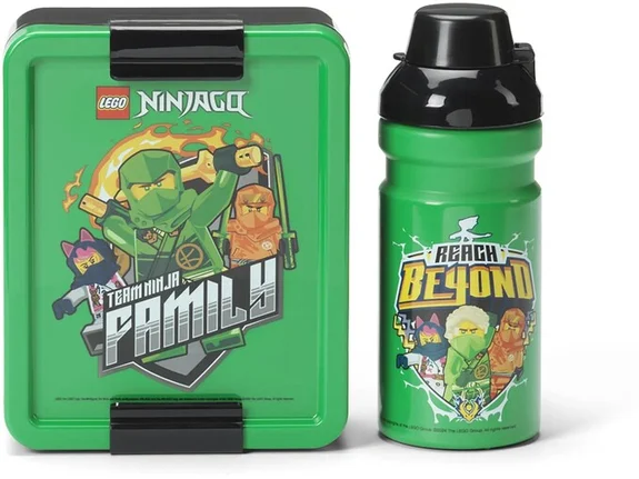 LEGO Ninjago set za užinu: Zeleni nindža