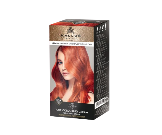 KALLOS FARBA 60ML 740 TIZIAN RED