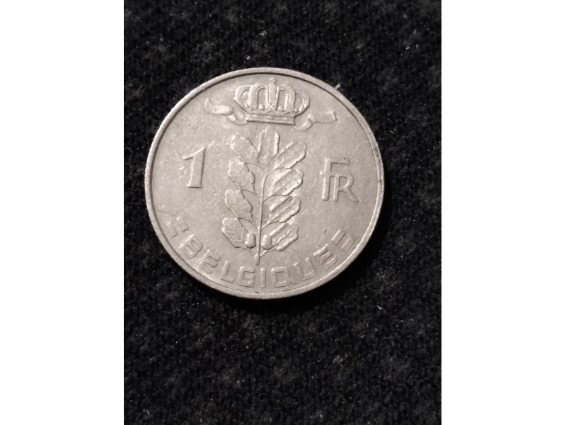 1 franak 1963 belgija