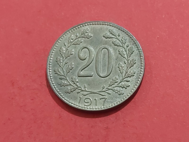 Austrija - 20 heller 1917 god