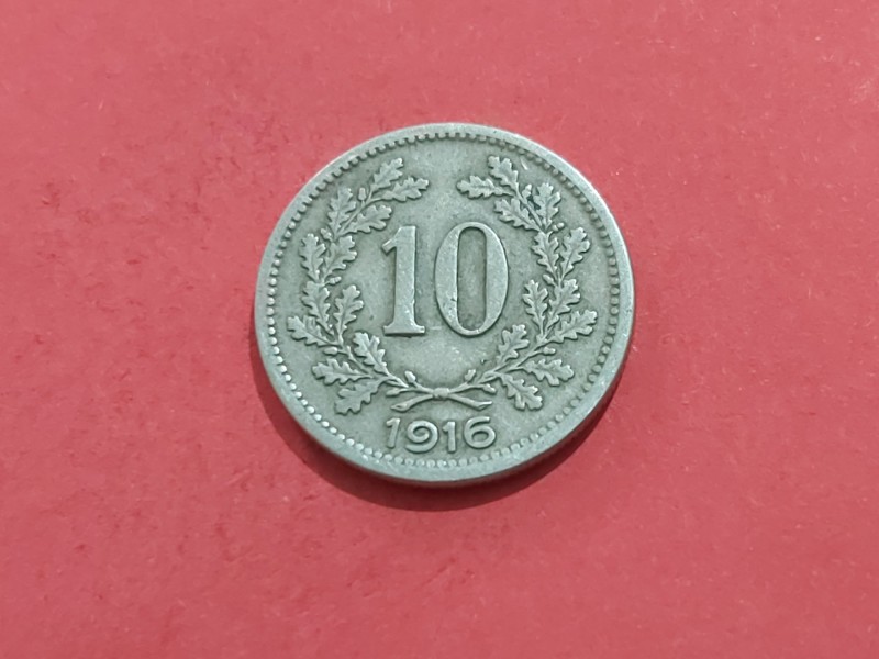 Austrija - 10 heller 1916 god