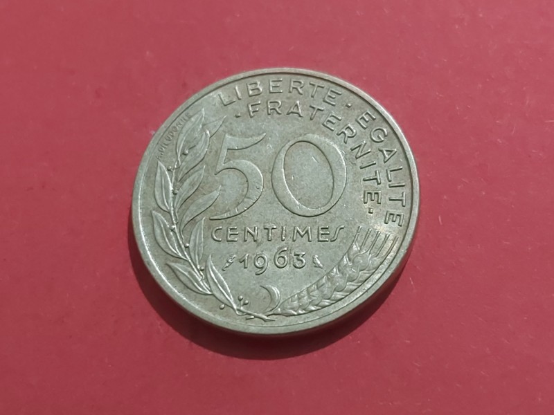 Francuska - 50 centimes 1963 god