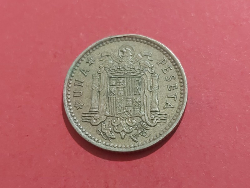 Španija - 1 peseta 1966 god