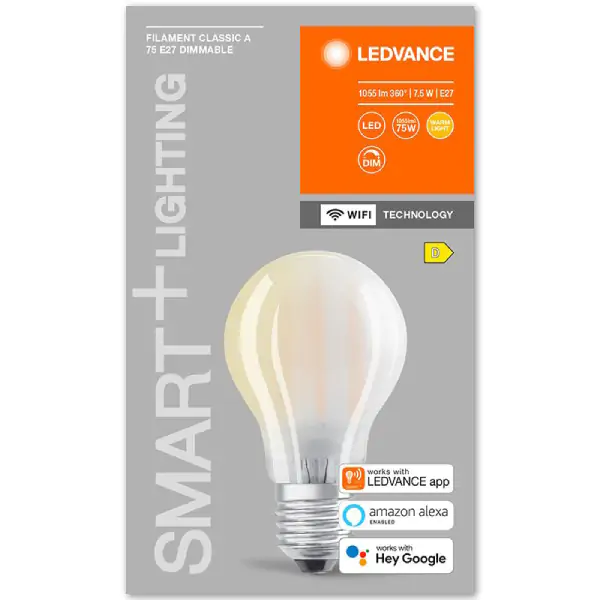 Ledvance smart sijalica 7.5W E27 2700K mutna dimabilna