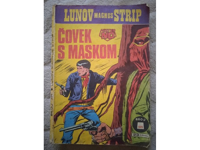 Lunov Magnus Strip LMS 529 Mister no - Čovek s maskom