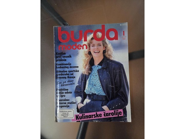 Burda - Januar 1988.