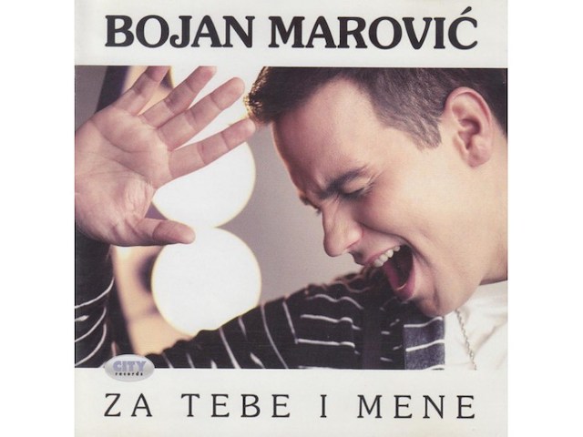 Bojan Marović ‎– Za Tebe I Mene CD u Celofanu