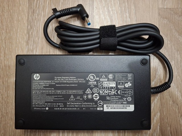 hp punjac 19.5v 10.3a 200w original novo