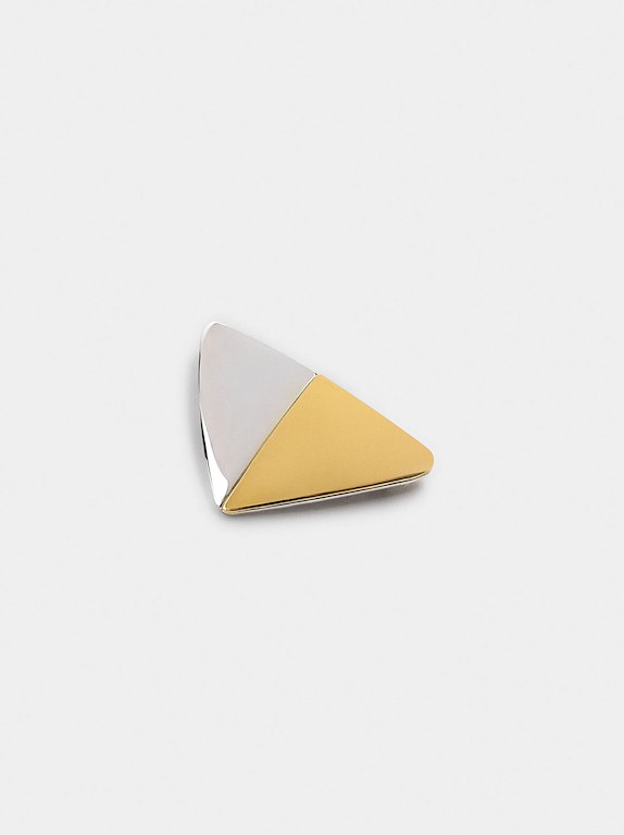 FRENCH CLIP WITH BICOLOR TRIANGLE