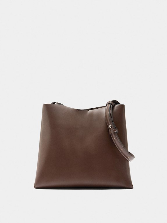 PLAIN SHOULDER BAG