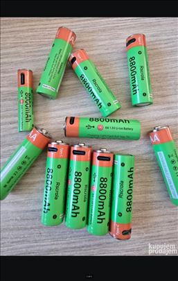 Lijon baterije 1.5 volti 8800mah i 8000