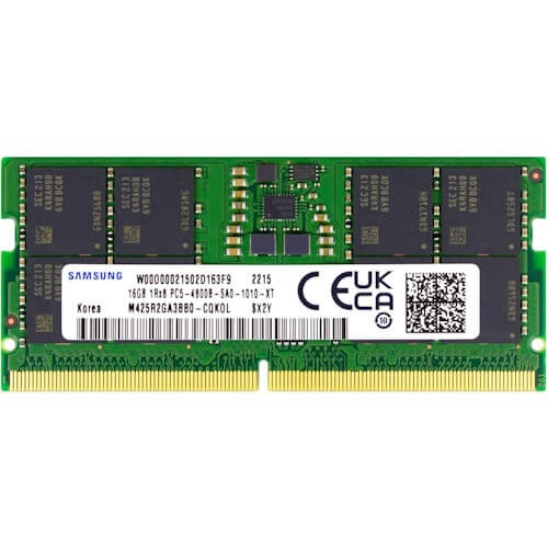 Samsung M425R2GA3BB0-CWMOD 16GB PC5 5600B-SA0-1010-XT 262Pin SO-DIMM DDR5 - Bulk