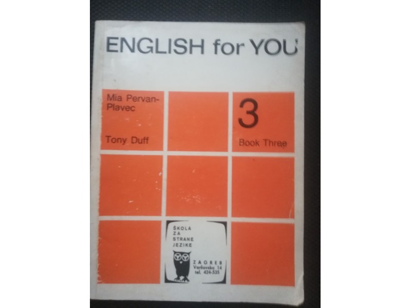 English for you 3 - Mia Pervan-Plavec 1988. SNIŽENJE