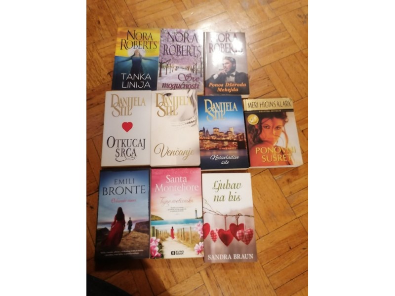 Danijela Stil, Nora Roberts, Bronte... LOT