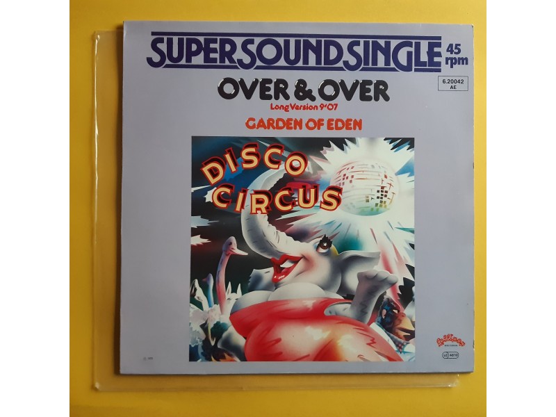 MAXI*** DISCO CIRCUS - OVER and OVER ***** 1978 GERMANY