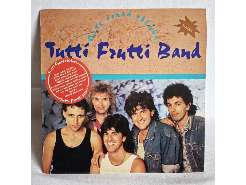 TUTTI FRUTTI BAND! SPLITSKA ROCK GRUPA! OMOT5,LP5+MINT!