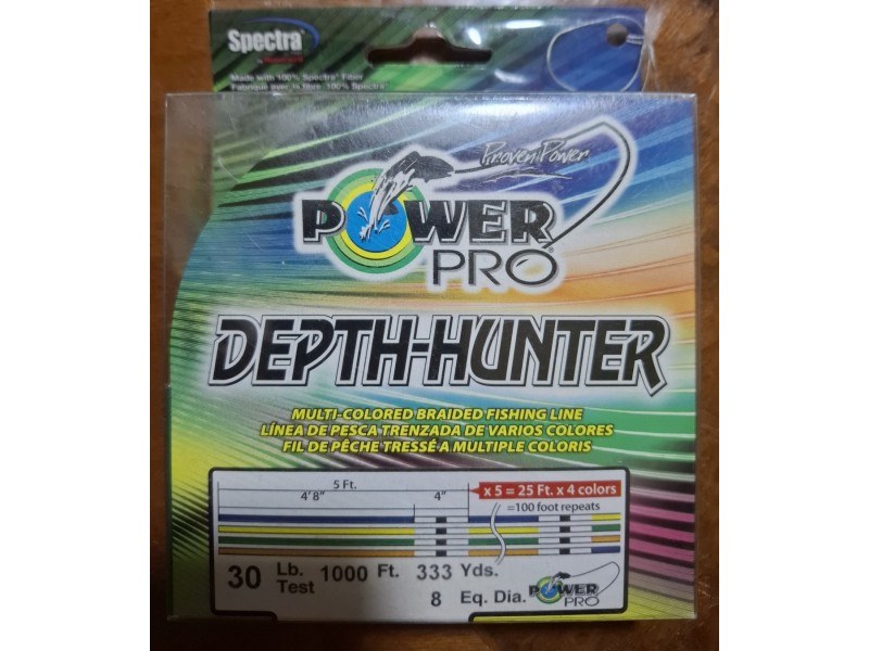 POWERPRO Depth-hunter 305m multicolor 0.28