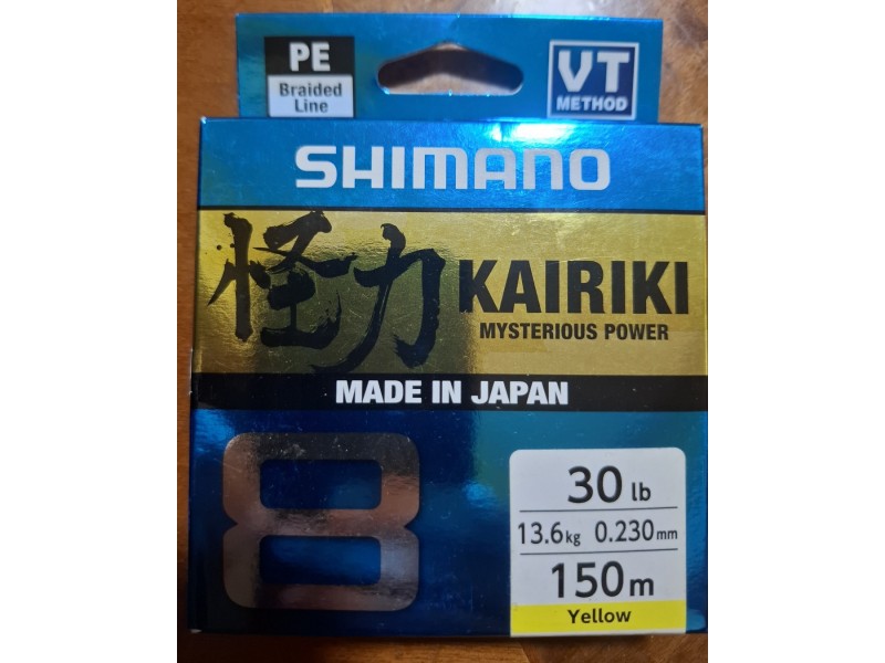SHIMANO Kairiki Japan 150m yellow 0.23