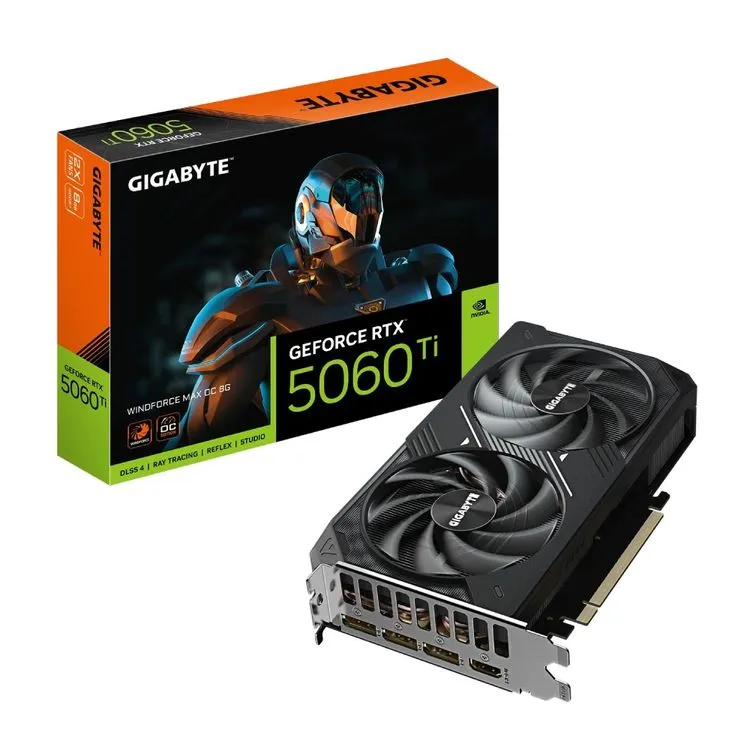 GIGABYTE GeForce RTX 5060 Ti WINDFORCE MAX OC 8GB