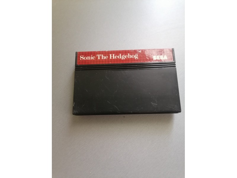 SEGA Master ketridz Sonic