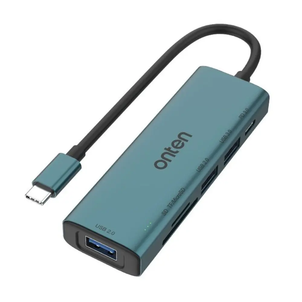 ONTEN UC120 USB-C na SD + USB 6u1 Multiport Hub