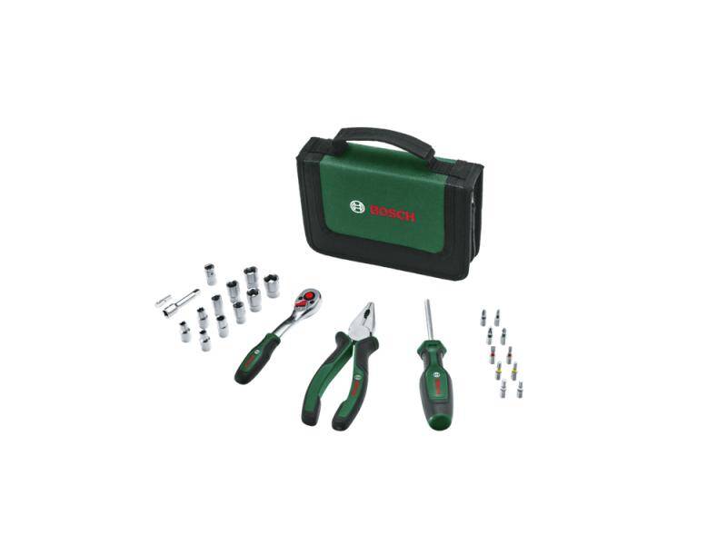 BOSCH EASY POČETNI SET RUČNOG ALATA OD 26 DELOVA, 1600A02BY2