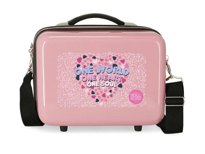 ROLL ROAD ABS BEAUTY CASE ORCHID PINK