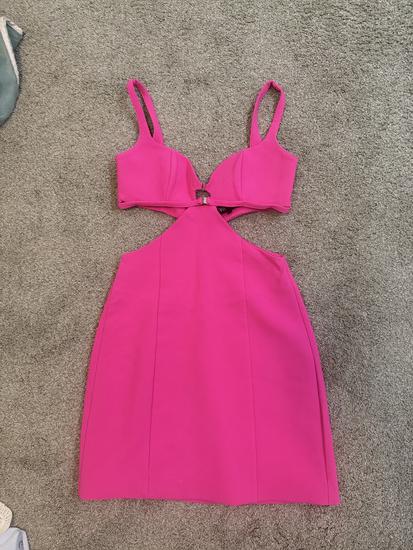 Zara pink haljina