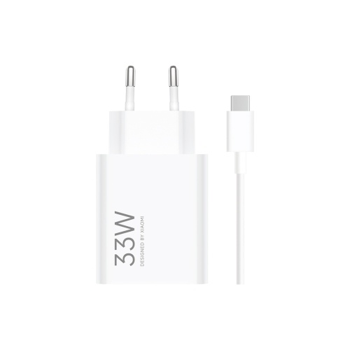 Xiaomi 33W Charging Combo (Type-A) USB-A EU adapter+ kabl Tip-C punjac
