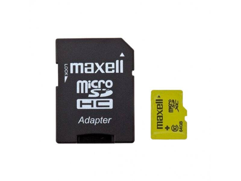 MAXELL MEMORIJSKA KARTICA MSDHC 64GB