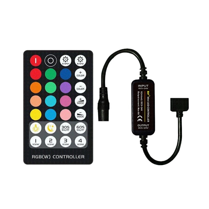 Mini LED RGB kontroler sa daljinskim upr. 72W