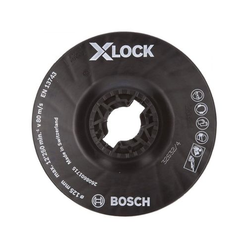 BOSCH X-LOCK potporni tanjir 125 mm, srednji - 2608601715