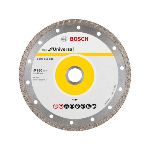 BOSCH Dijamantska rezna ploča ECO For Universal 180x22,23x2,6x7 (2608615038)