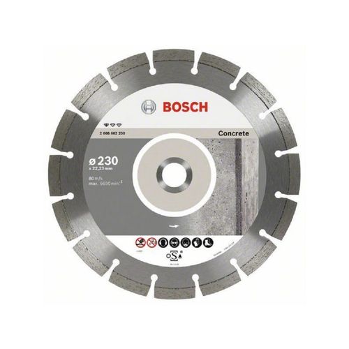BOSCH Dijamantska rezna ploča Standard for Concrete 2608603243, 230 x 22,23 x 2,3 x 10 mm