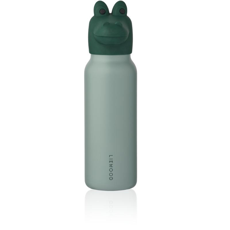 Liewood termos boca 350ml Falk,Crocodile Pep green