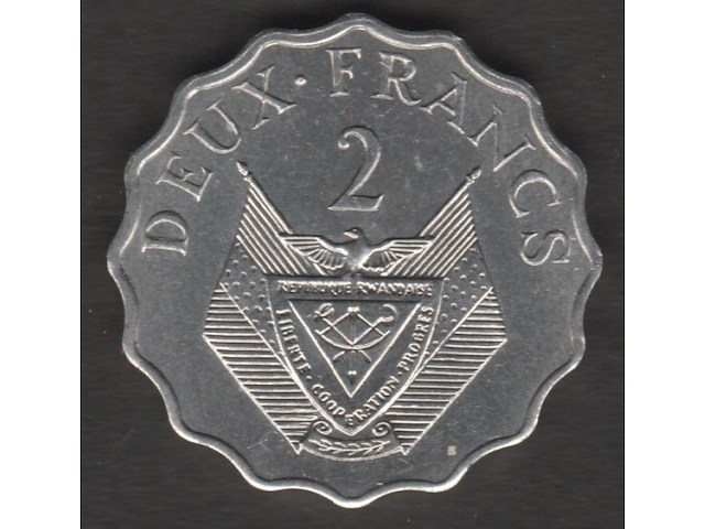 2 Francs (FAO) - 1970 - Rwanda, Ruanda