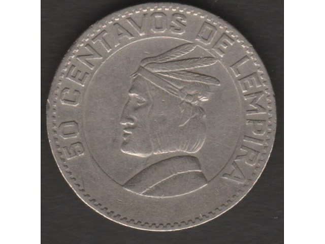 50 Centavos - 1967 - Honduras